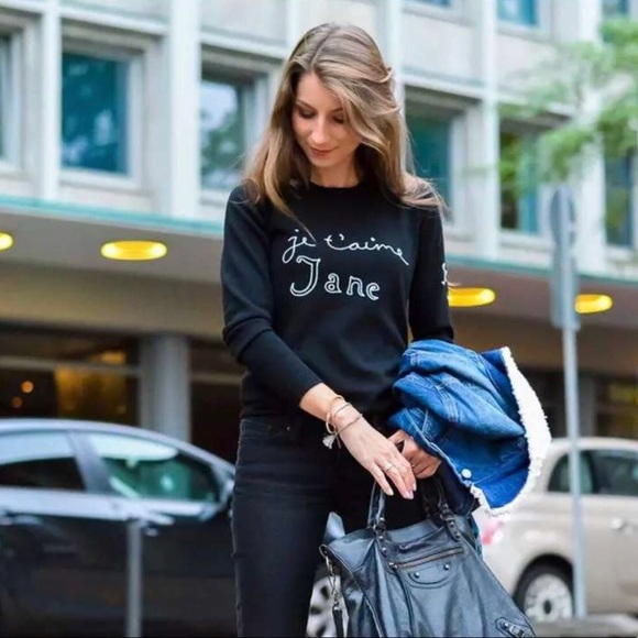 Bella Freud | Sweaters | Bella Freud Sweater New Bfcl0jm03black | Poshmark